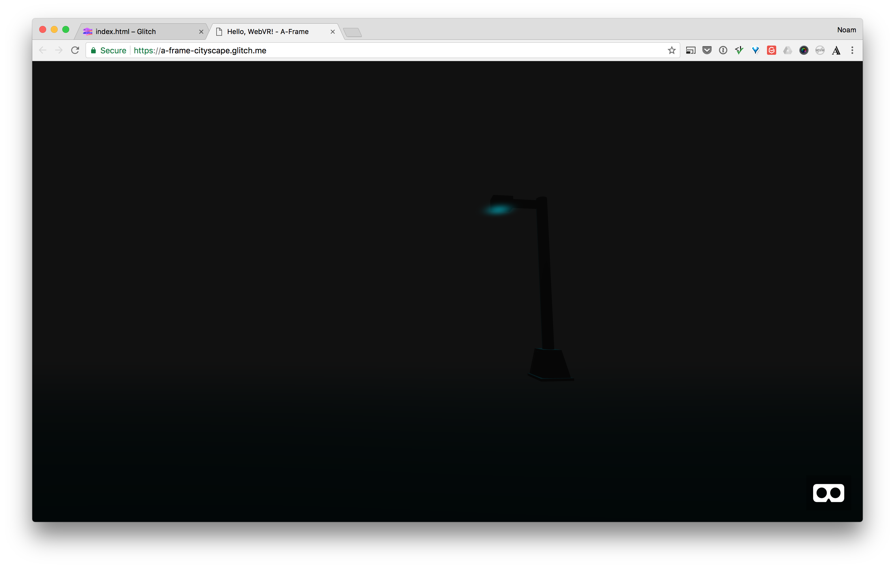 How to Create Moods in WebVR with A-Frame and Sketch - Ottifox